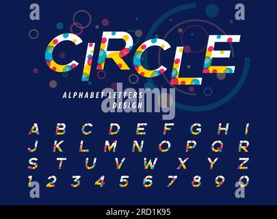 Funny bubble letters and numbers set Stock Vector Image & Art - Alamy