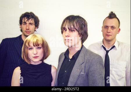 Ikara Colt band photographed in London June 2002 Stock Photo - Alamy