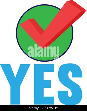 Voting Symbols vector design. template Elections icons. check marks ...