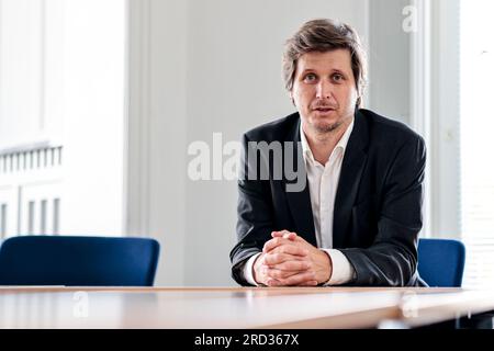 Kiel, Germany. 30th June, 2023. Moritz Schularick, president of the ...
