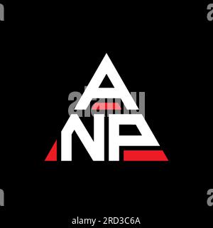 ANP letter logo design with polygon shape. ANP polygon and cube shape ...