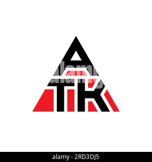 ATK, ATK logo, ATK letter, ATK triangle, ATK triangular, ATK gaming ...