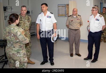 Vice-Admiral Erik Czerniak, Head of the Operations Division; COL ...