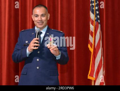 Lt. Col Christopher Olson took command of the 346th Test Squadron from ...