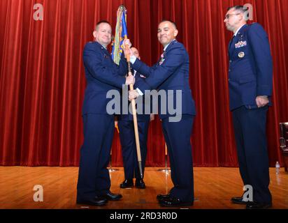 Lt. Col Christopher Olson took command of the 346th Test Squadron from ...