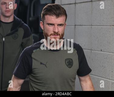 Nicky Cadden #7 of Barnsley arrives during the Sky Bet League 1 match ...