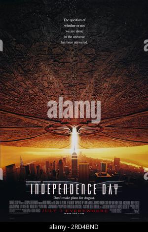 MOVIE POSTER, INDEPENDENCE DAY, 1996 Stock Photo - Alamy