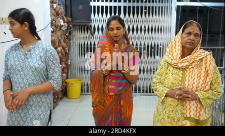 Beawar, Rajasthan, India, July 17, 2023: Idol of Hindu God Khatu Shyam ...
