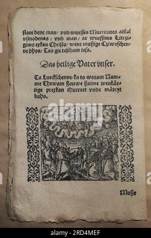 Portrait of the Protestant philosopher Martin Luther. Protestant ...