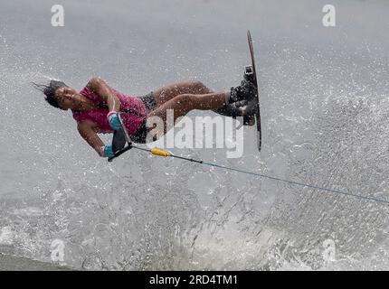 Aaliyah Yoong Hanifah of Malaysia in action during the Open Women ...