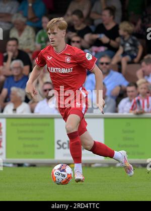 GOOR - Mats Rots of FC Twente during the friendly match between FC ...