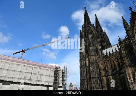 The Cologne Cathedral is the deserving center place of tourism in this ...