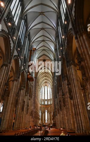 The Cologne Cathedral is the deserving center place of tourism in this ...