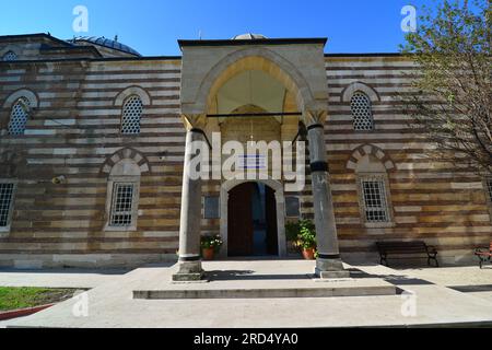 Guzelce Hasan Bey Mosque in Hayrabolu, Turkey, was built in 1499 Stock ...