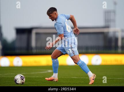 Coventry City's Callum Perry during the pre-season friendly match at ...