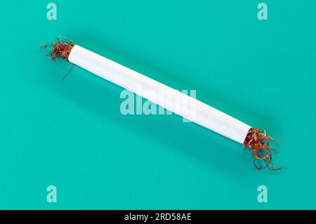 Self-rolled cigarette, roll your own cigarette, smoke, cut-out, object ...