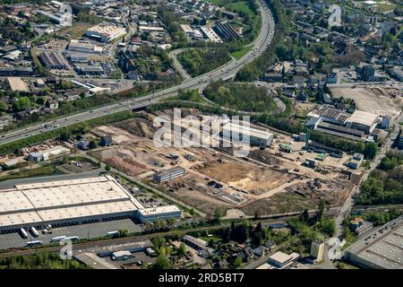 Construction of a high-bay warehouse, storage system for high space ...