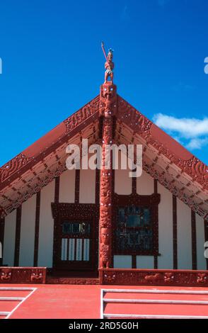 Maori House, Rotorua, North Island, New Zealand Stock Photo - Alamy