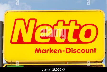Netto Marken Discount logo, Germany, Europe Stock Photo - Alamy