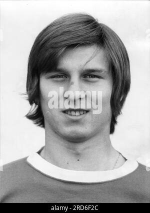 Portrait of German footballer and striker of the national soccer team ...