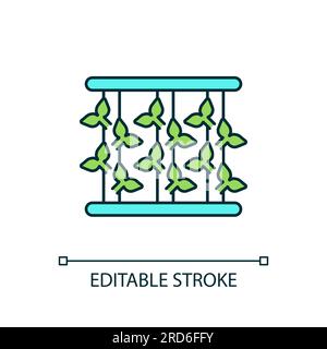 Thin line wall systems icon concept Stock Vector Image & Art - Alamy