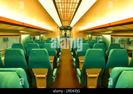 Inside the Shanghai maglev train magnetic levitation transport operator ...