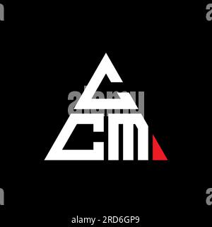 CCM letter logo design with polygon shape. CCM polygon and cube shape ...