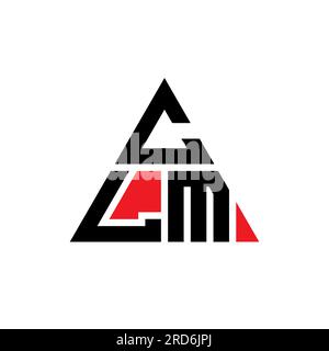 CLM letter logo design with polygon shape. CLM polygon and cube shape ...