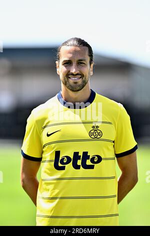 Christian BURGESS of Royale Union Saint Gilloise celebrate his goal ...