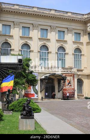The National Art Gallery in Bucharest, in the former Royal Palace on ...