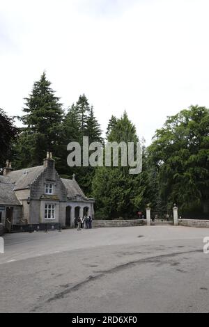 Tourist entrance to Balmoral Estate Scotland July 2023 Stock Photo - Alamy