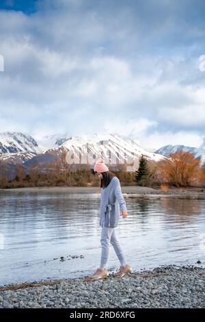 A mesmerizing view of a beautiful landscape at scenic sunset in Tibet ...