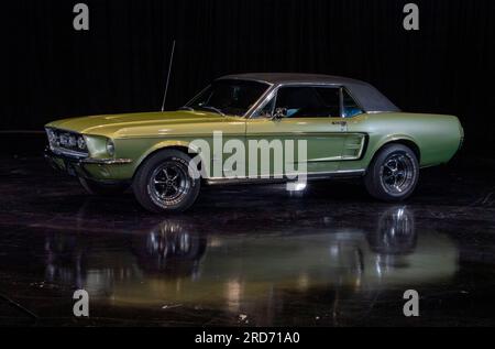 1967 1st generation Ford Mustang GT classic American muscle car Stock ...