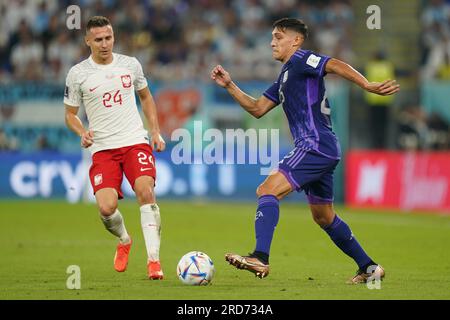 DOHA, QATAR - NOVEMBER 30: Nahuel Molina of Argentina during the Group ...