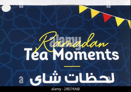 Ramadan tea moments from Lipton Stock Photo - Alamy