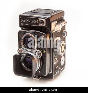 Yashica 24, a Japanese made twin lens reflex tlr camera built around ...