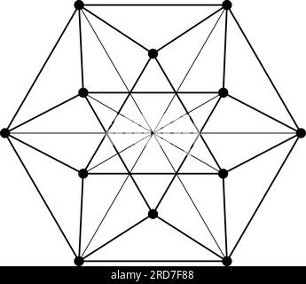 Flower graph. Scared Geometry Vector Design Elements. This religion ...