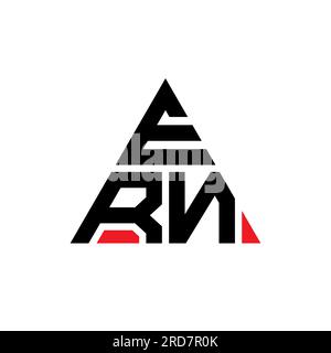 ERN logo. ERN letter. ERN letter logo design. Initials ERN logo linked ...