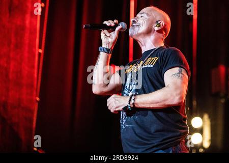 Locarno, Switzerland. 18th July, 2023. The Italian singer-songwriter ...