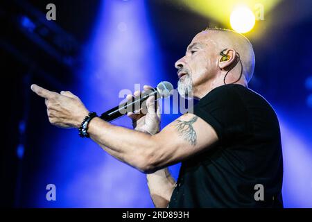 Locarno, Switzerland. 18th July, 2023. The Italian singer-songwriter ...