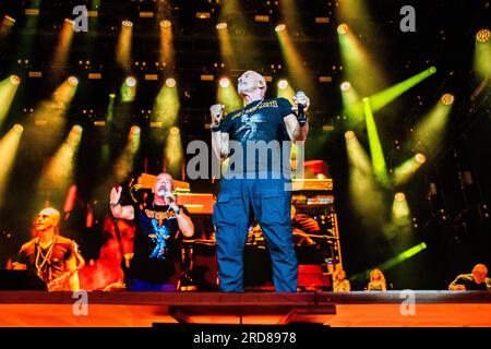 Locarno, Switzerland. 18th July, 2023. The Italian singer-songwriter ...