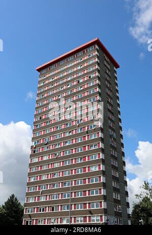 Iconic Divis Tower in West Belfast Stock Photo - Alamy