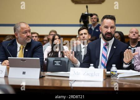 Internal Revenue Service whistleblowers Gary Shapley and Joseph Ziegler ...