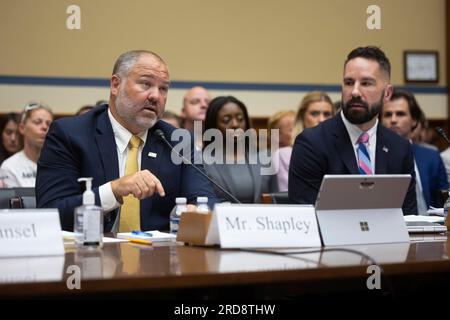 Internal Revenue Service whistleblowers Gary Shapley and Joseph Ziegler ...