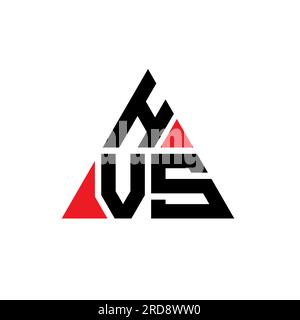 HVS letter logo design with polygon shape. HVS polygon and cube shape ...