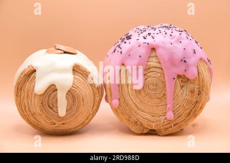 Handmade new yor rolls Stock Photo - Alamy