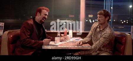 SYMPATHY FOR THE DEVIL, Nicolas Cage, 2023. © RLJE Films / Courtesy ...