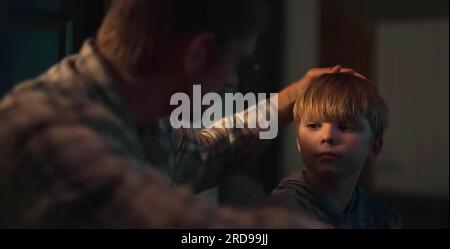 SYMPATHY FOR THE DEVIL, Joel Kinnaman, 2023. © RLJE Films / Courtesy ...