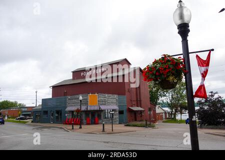 port perry grain elevator, also known as old mills, in port perry ...