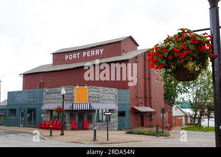 port perry grain elevator, also known as old mills, in port perry ...